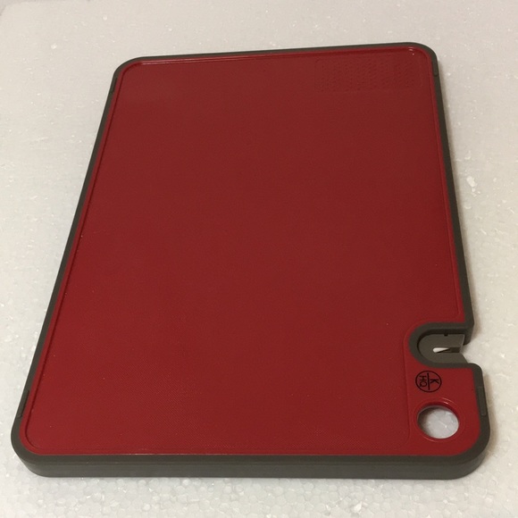 Kitchen | Red Cutting And Draining Board | Poshmark